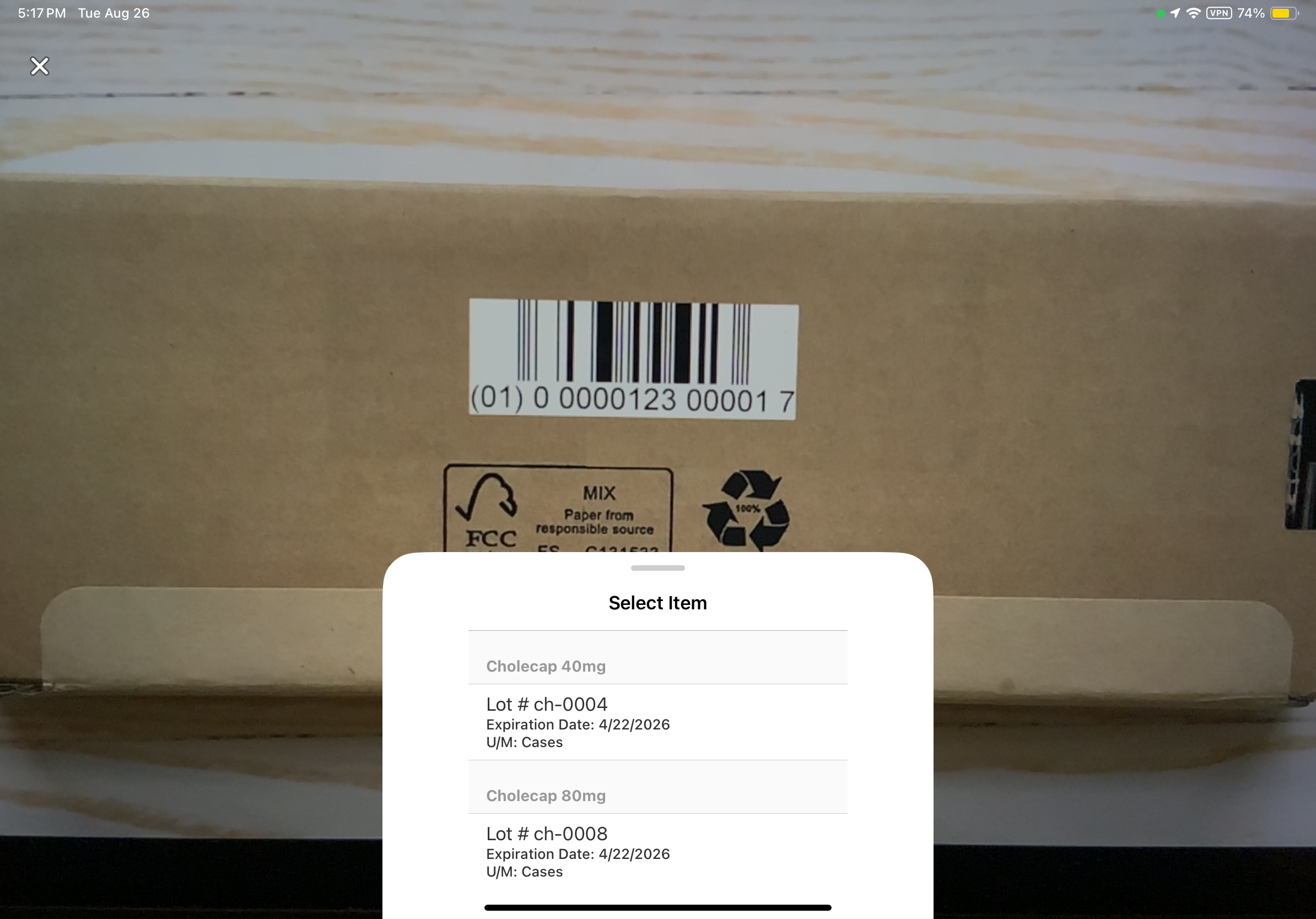 Using Barcodes to Record Call Samples