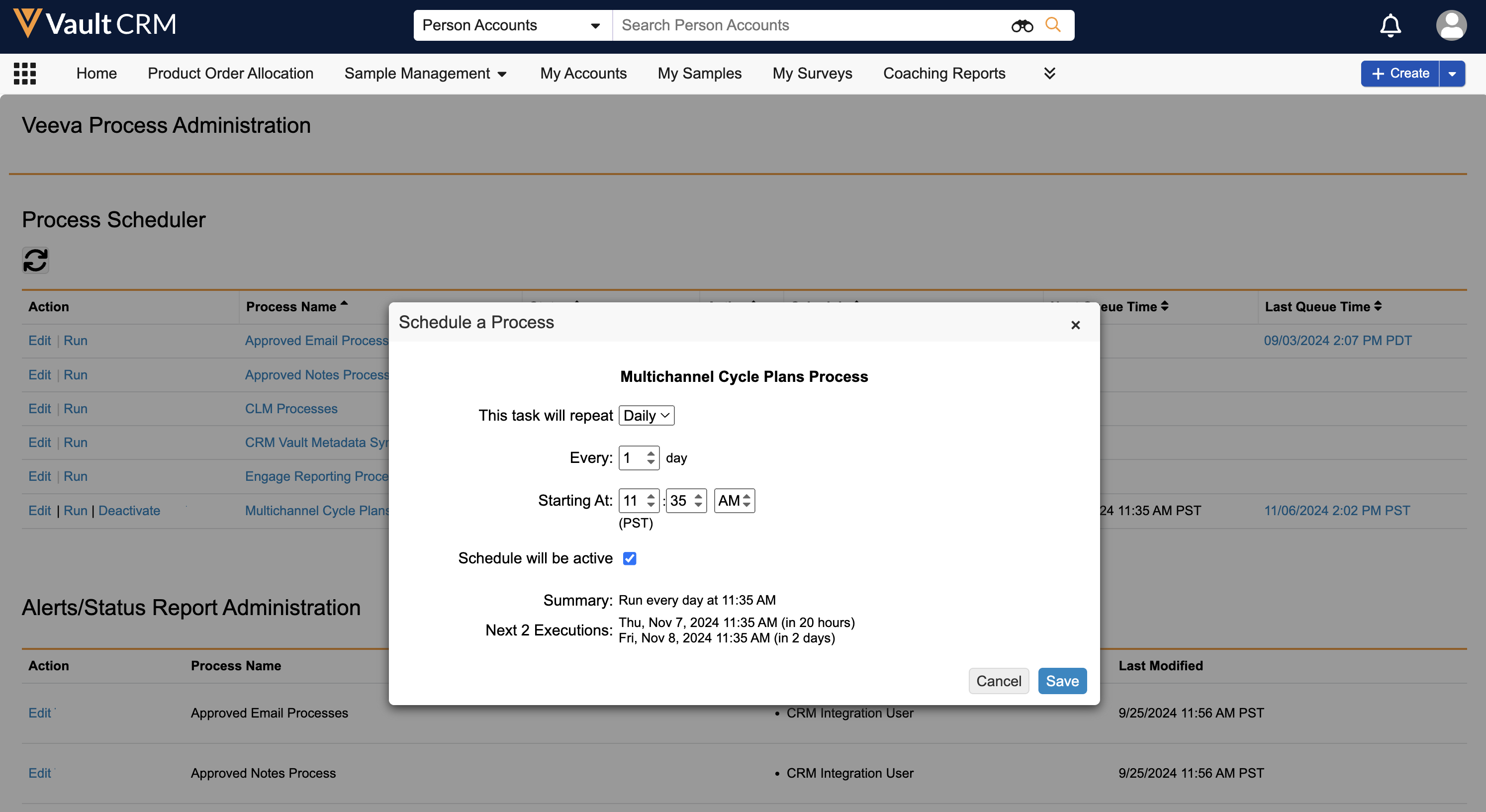 Configuring Multichannel Cycle Plans