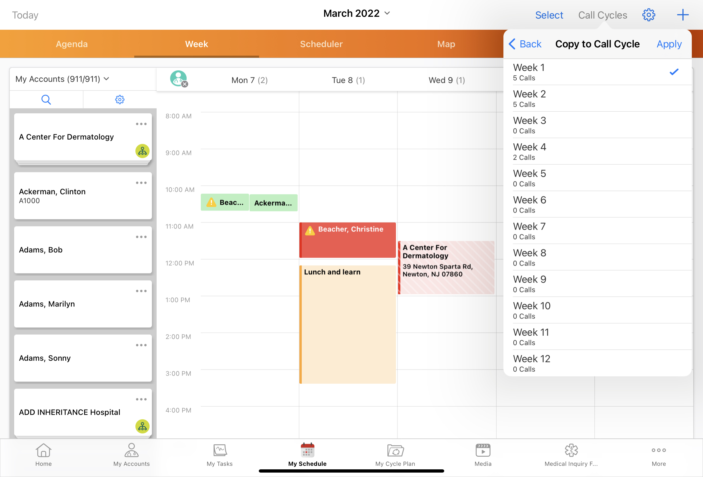 Managing Call Cycles